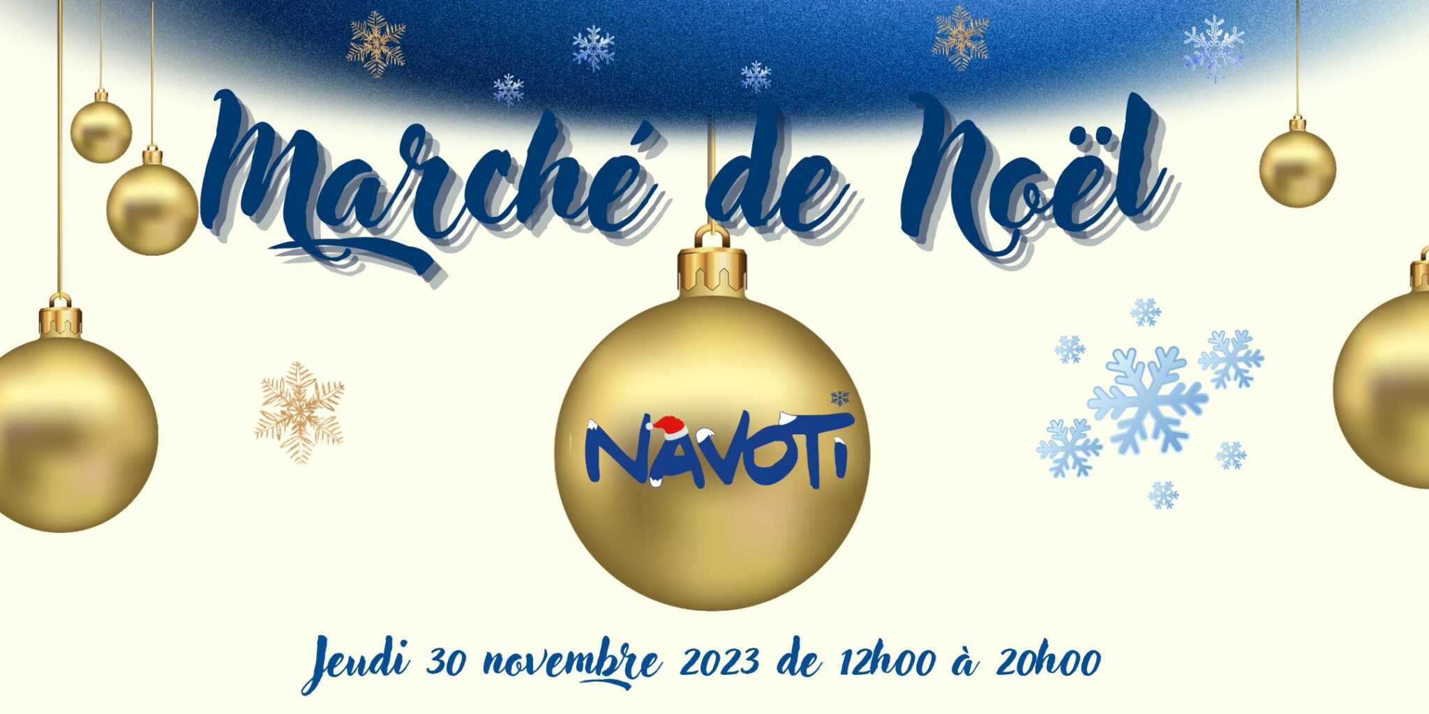 Marché de Noël à Navoti jeudi 30 novembre - Navoti.com